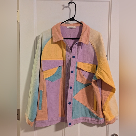 Aelfric Eden | Jackets & Coats | Aelfric Eden Multicolored Jacket Bold ...